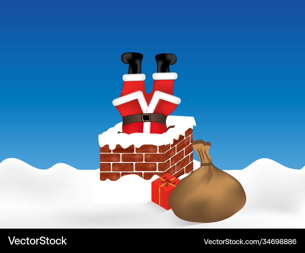Santa Down The Chimney