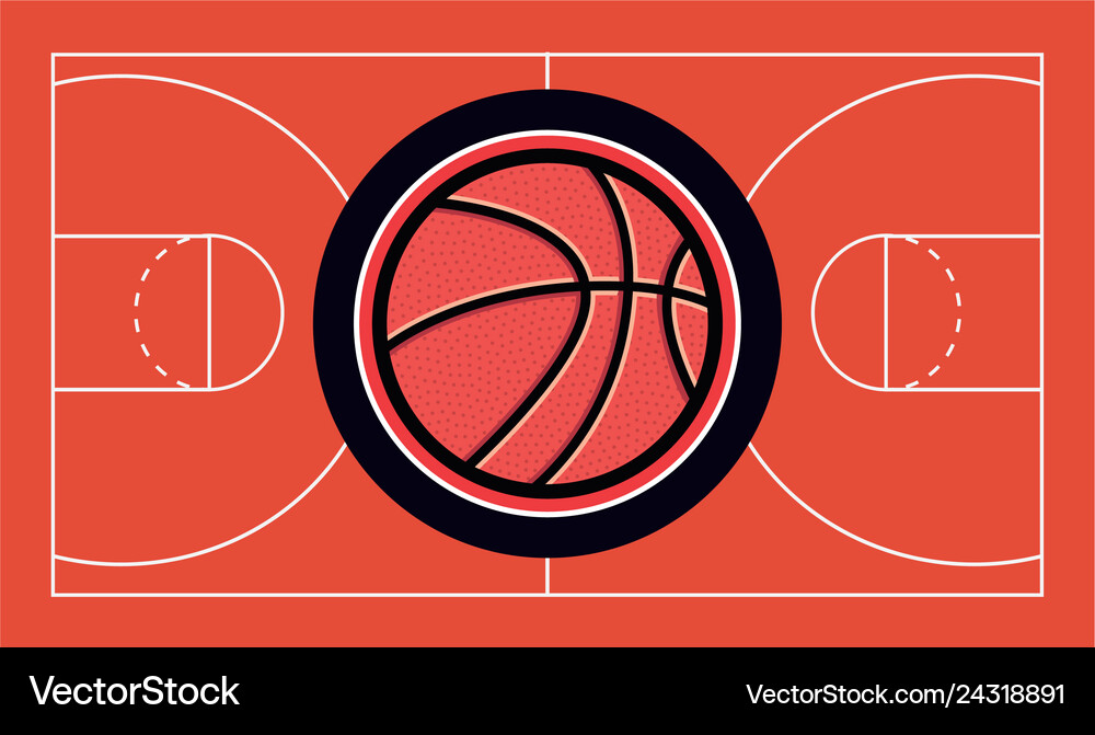 Basketball sport design Royalty Free Vector Image
