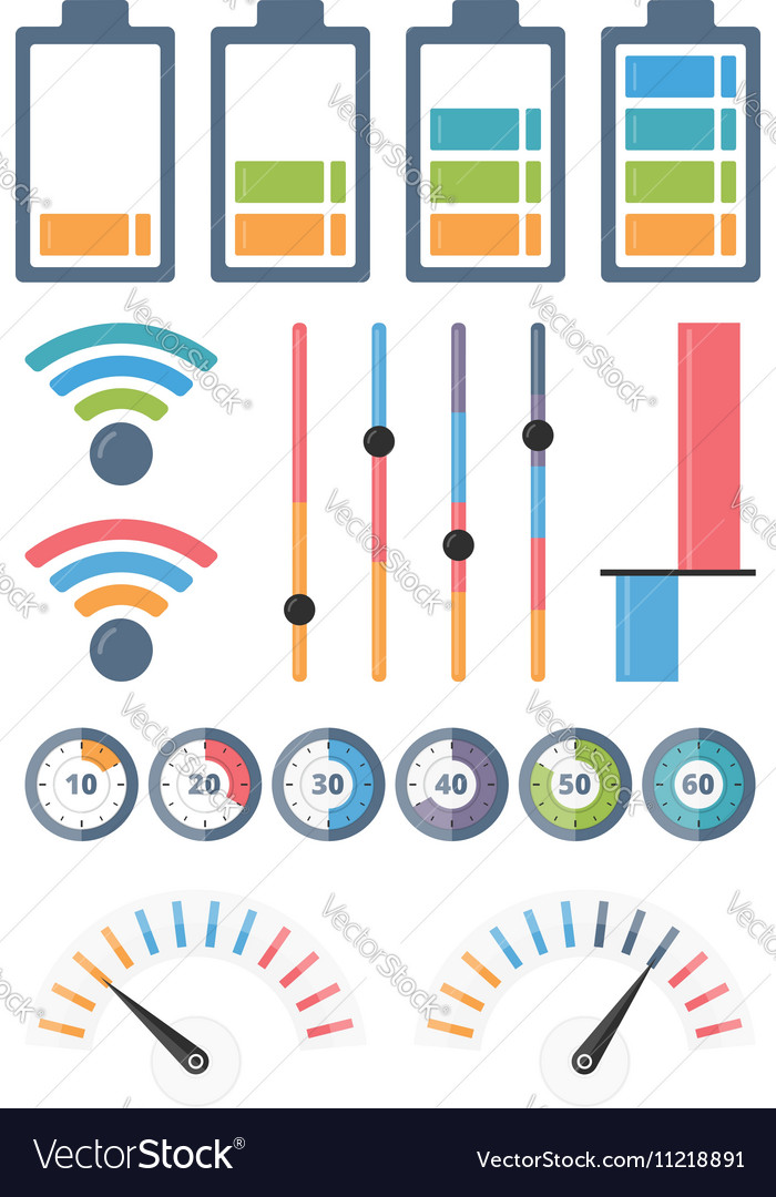 Indicators Royalty Free Vector Image - VectorStock