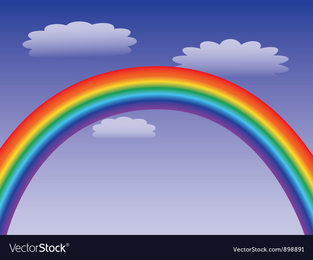 Rainbow Royalty Free Vector Image - VectorStock