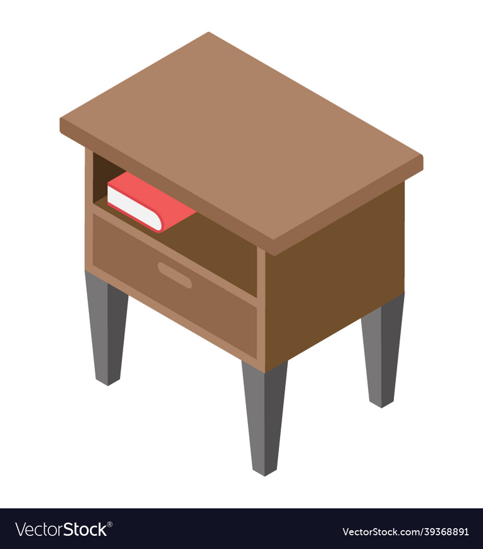 Side table Royalty Free Vector Image - VectorStock