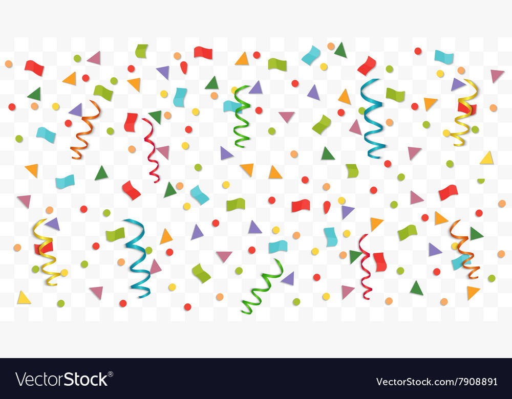 Transparent alpha background with colorful Vector Image