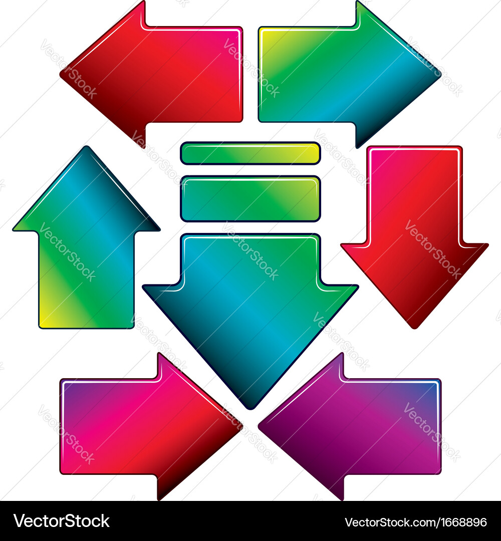 Arrows Royalty Free Vector Image - VectorStock
