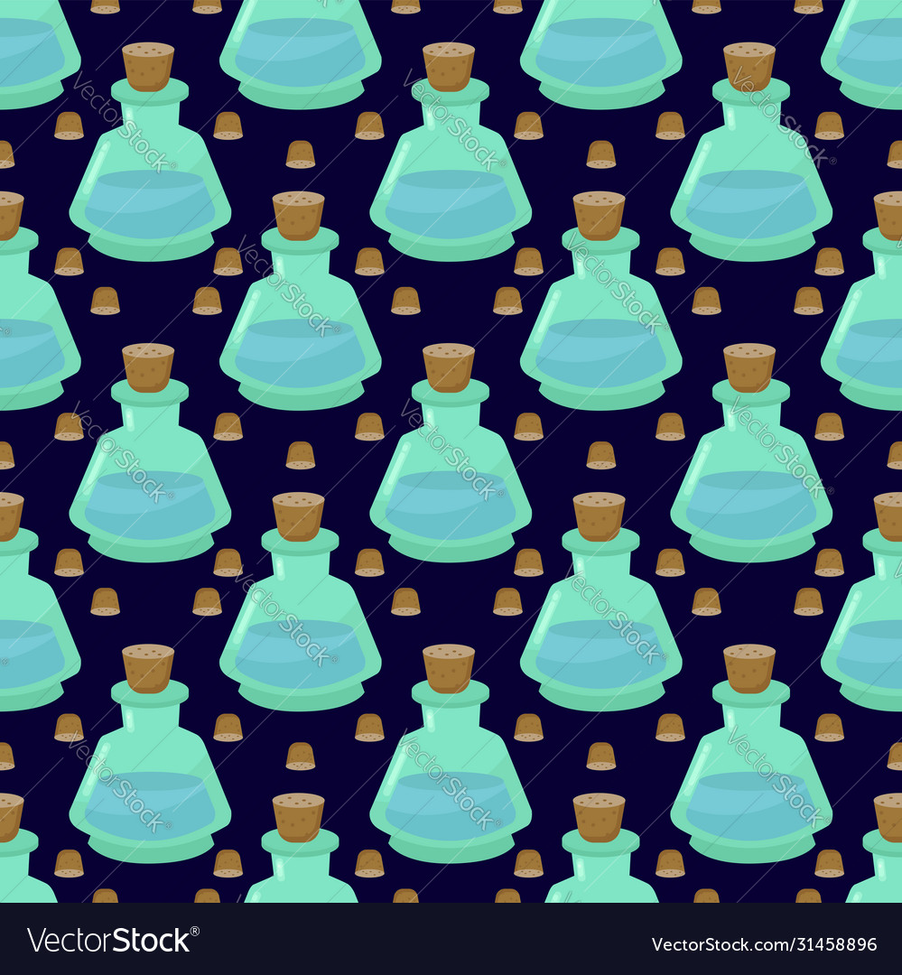 Elixir pattern on white background Royalty Free Vector Image