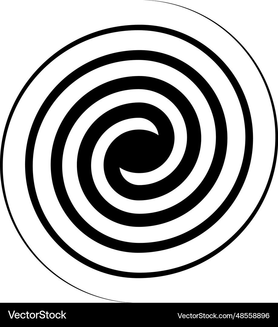 Spiral swirl icon sign Royalty Free Vector Image