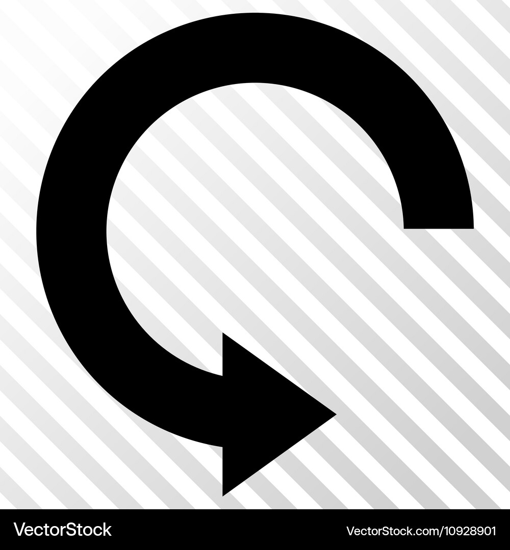 Rotate right icon Royalty Free Vector Image - VectorStock
