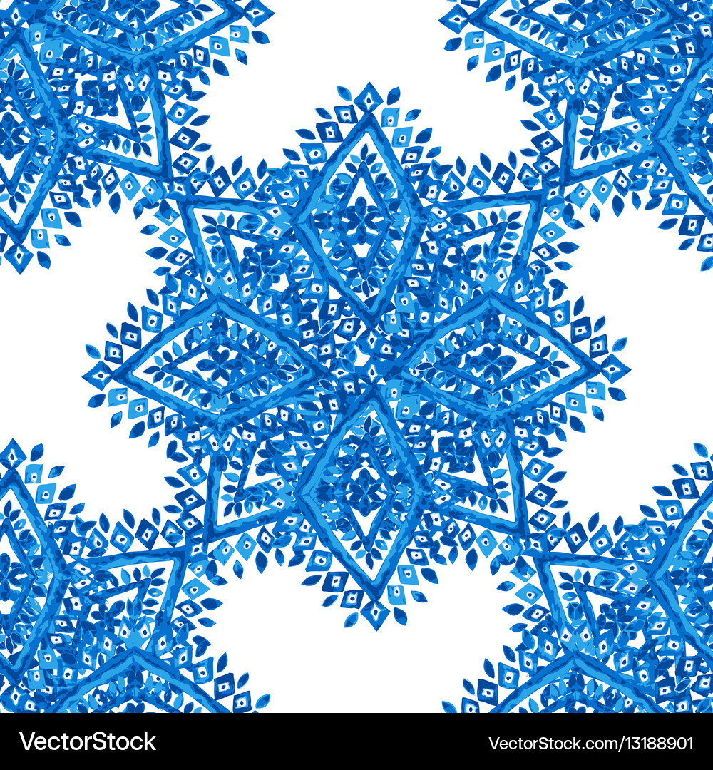Winter seamless pattern Royalty Free Vector Image