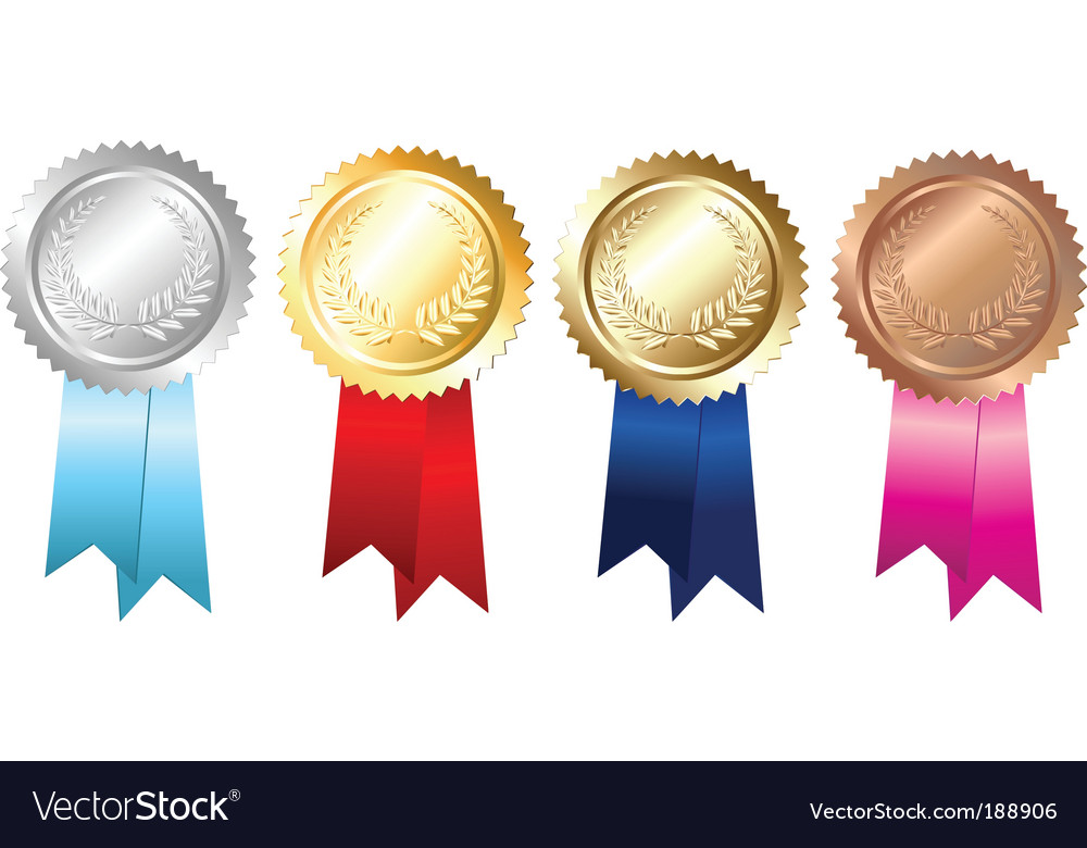 Medals Royalty Free Vector Image - VectorStock