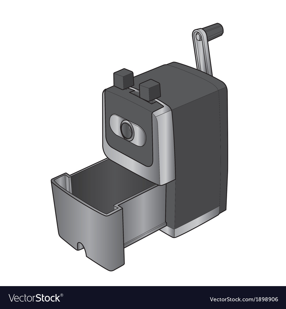 Pencil sharpener Royalty Free Vector Image - VectorStock