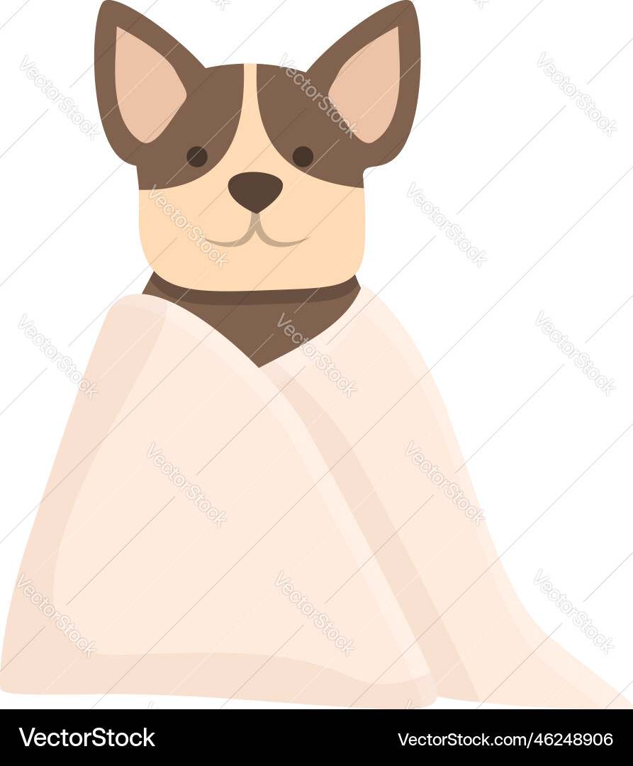 Pet spa icon cartoon animal bath Royalty Free Vector Image
