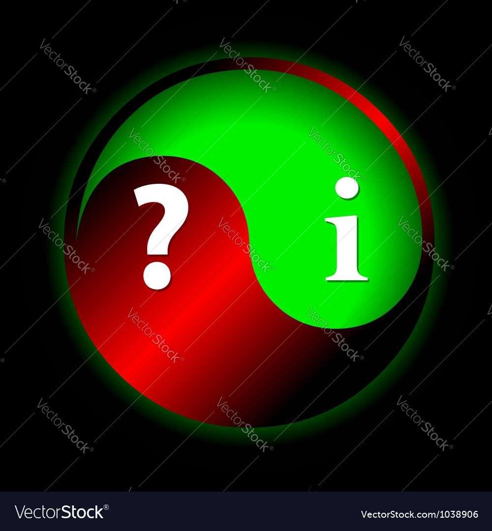 Two signs Royalty Free Vector Image - VectorStock