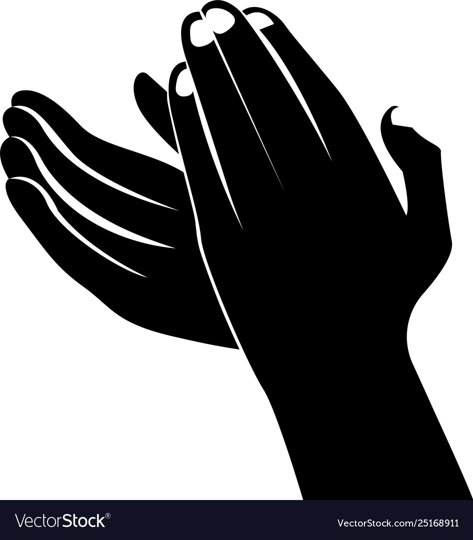 Clapping hands Royalty Free Vector Image - VectorStock