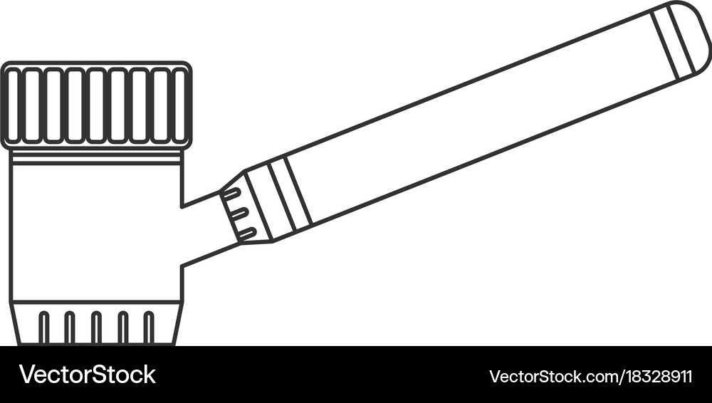 Dermatoscope is a device for examining the skin Vector Image