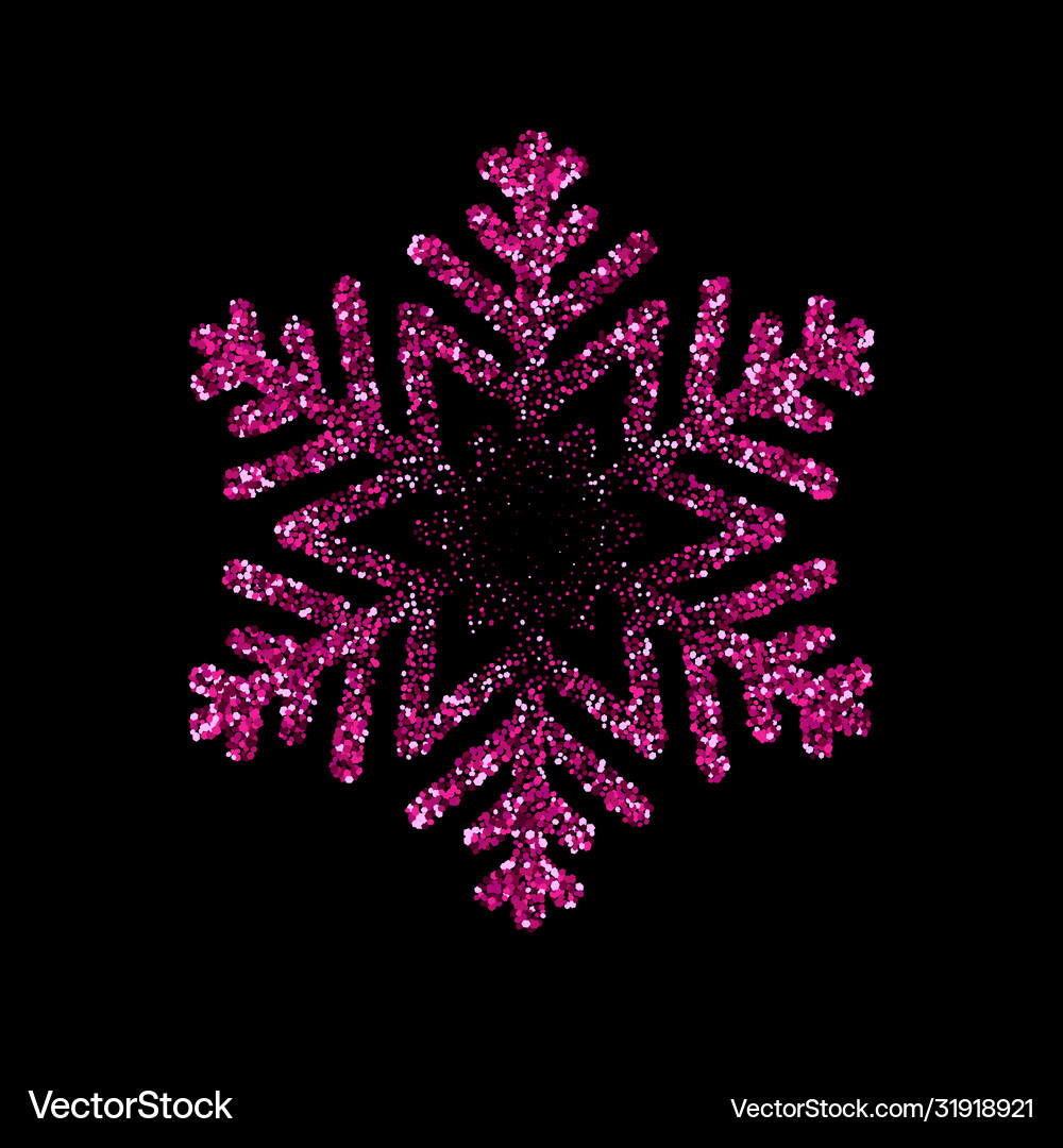 Christmas abstract background in purple color snow