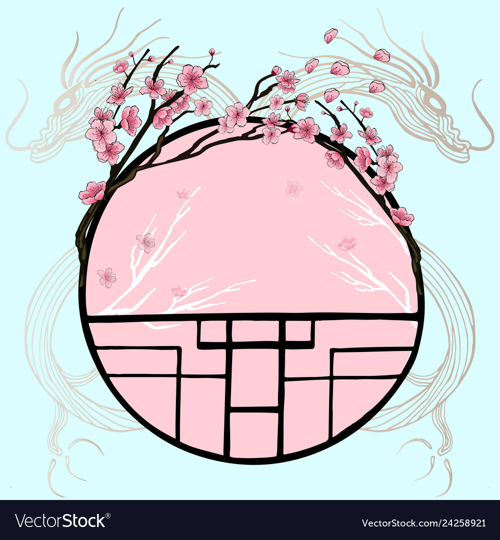 East template frame Royalty Free Vector Image - VectorStock