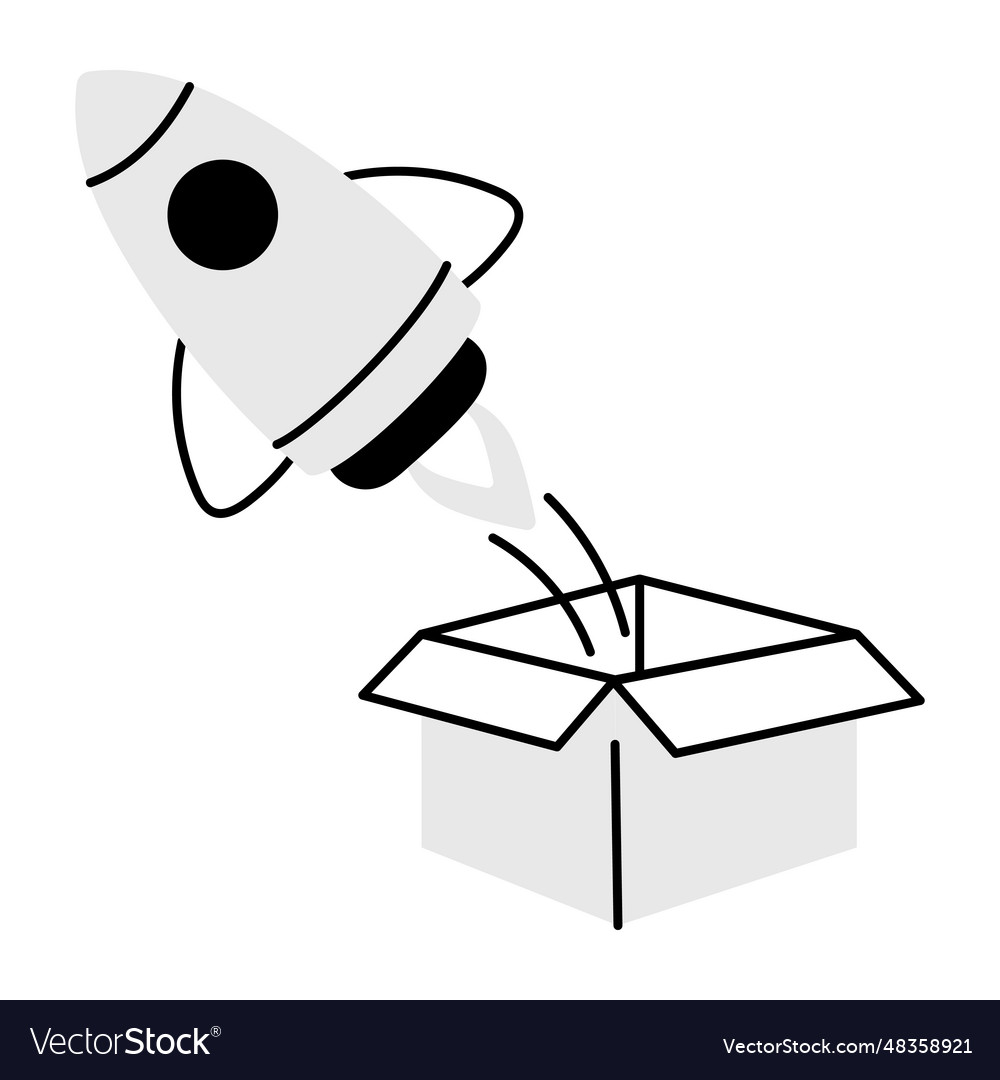 Product launch Royalty Free Vector Image - VectorStock