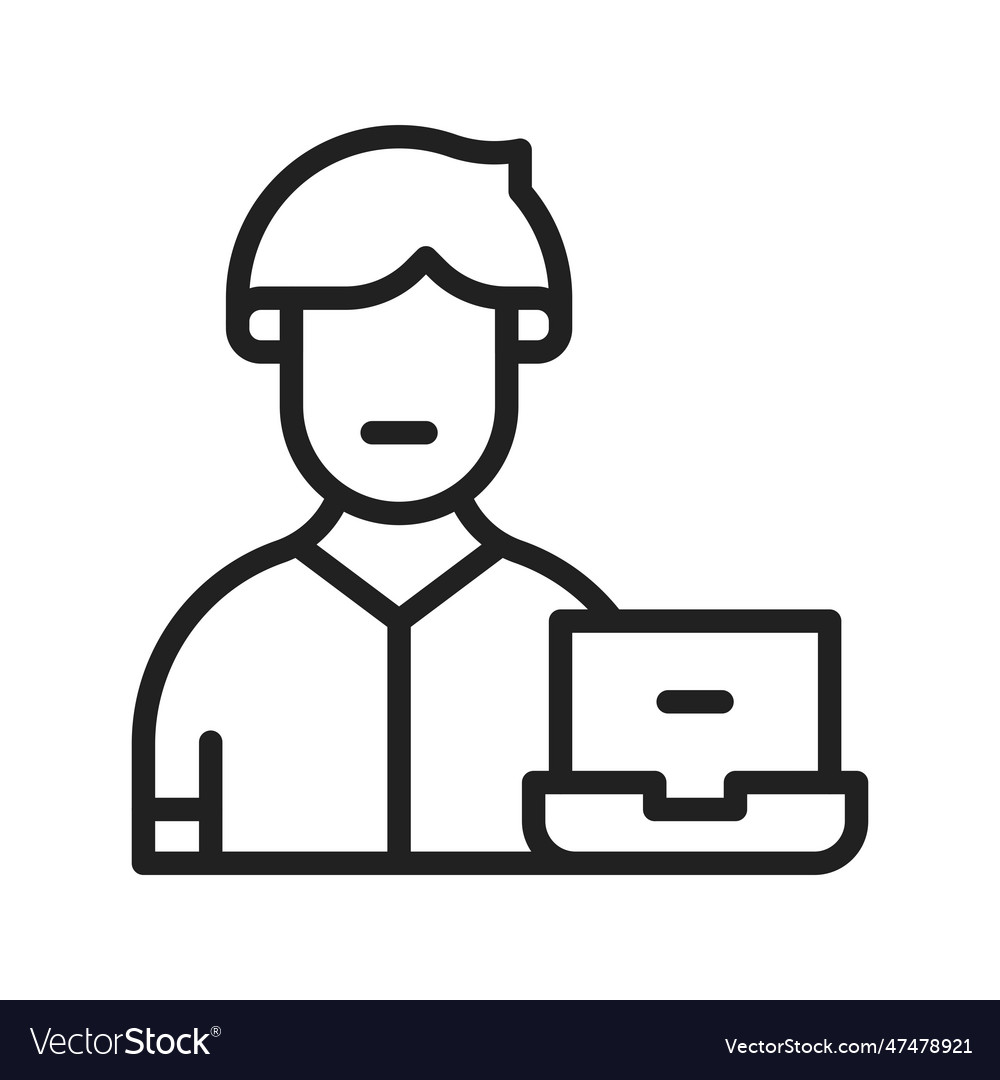 User icon image Royalty Free Vector Image - VectorStock