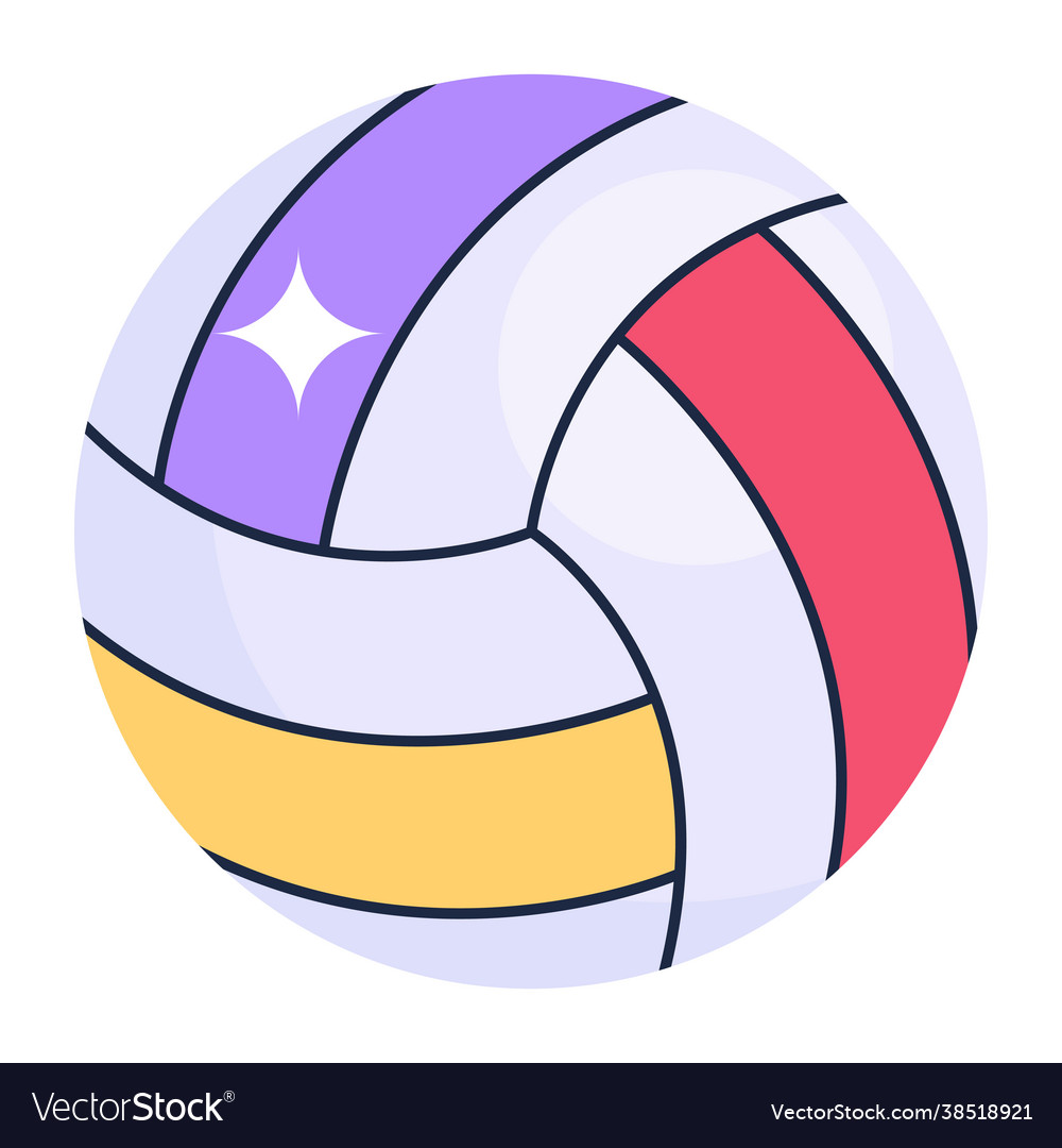 Volleyball Royalty Free Vector Image - VectorStock