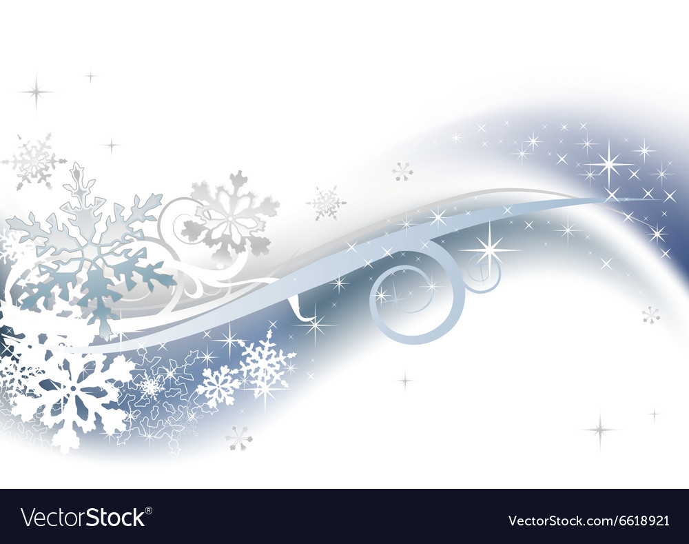 Winter snow background Royalty Free Vector Image