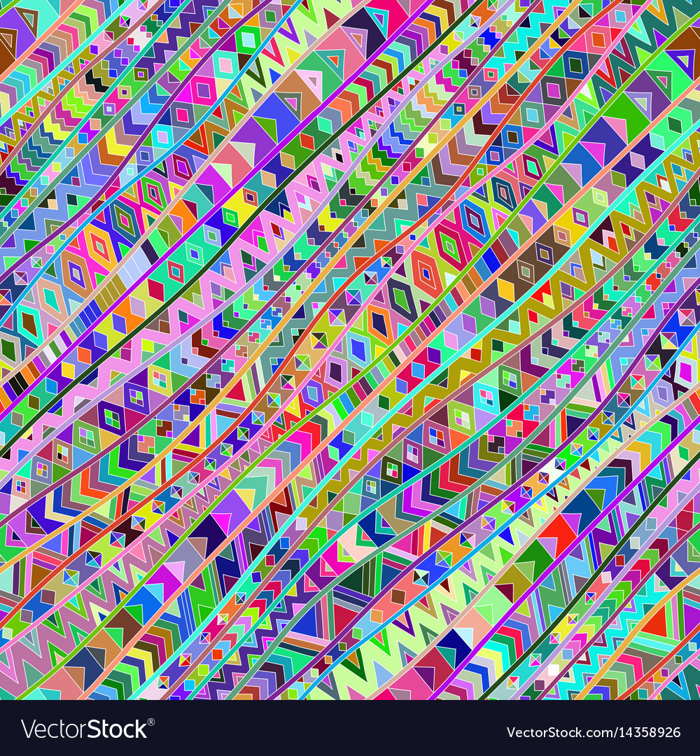 Colorful diagonal seamless pattern Royalty Free Vector Image