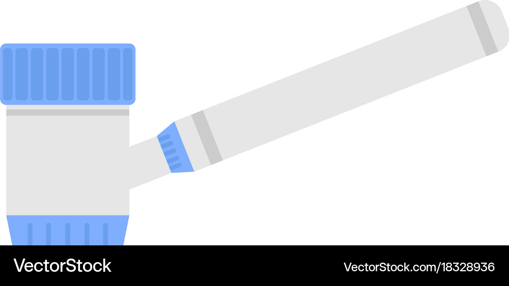 Dermatoscope is a device for examining the skin Vector Image