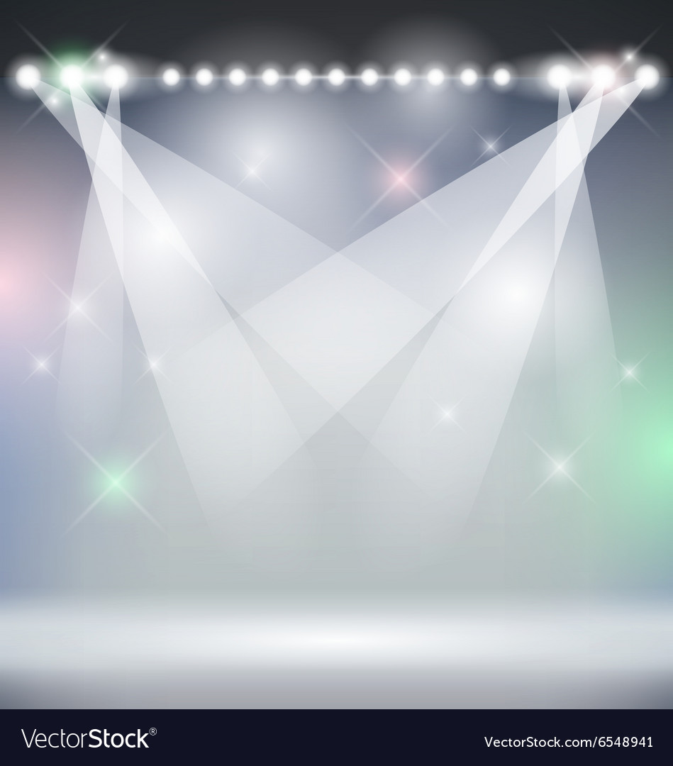 Stage background Royalty Free Vector Image - VectorStock