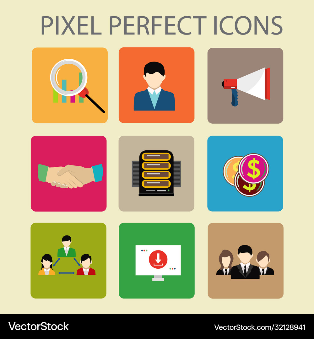 Symbol setsymbol icon for overview - Stock Image - Everypixel