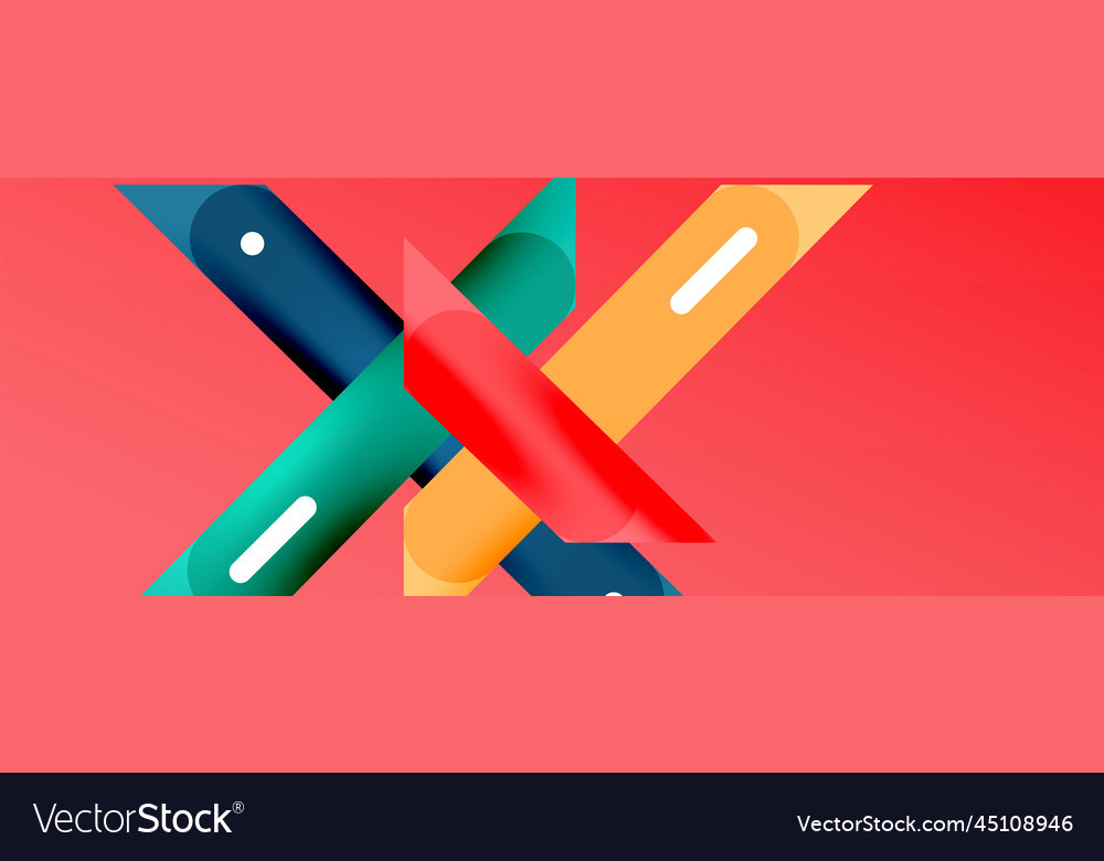 Background overlapping lines dynamic lines Vector Image