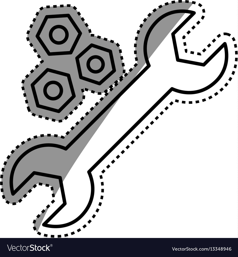 Construction tools symbol Royalty Free Vector Image