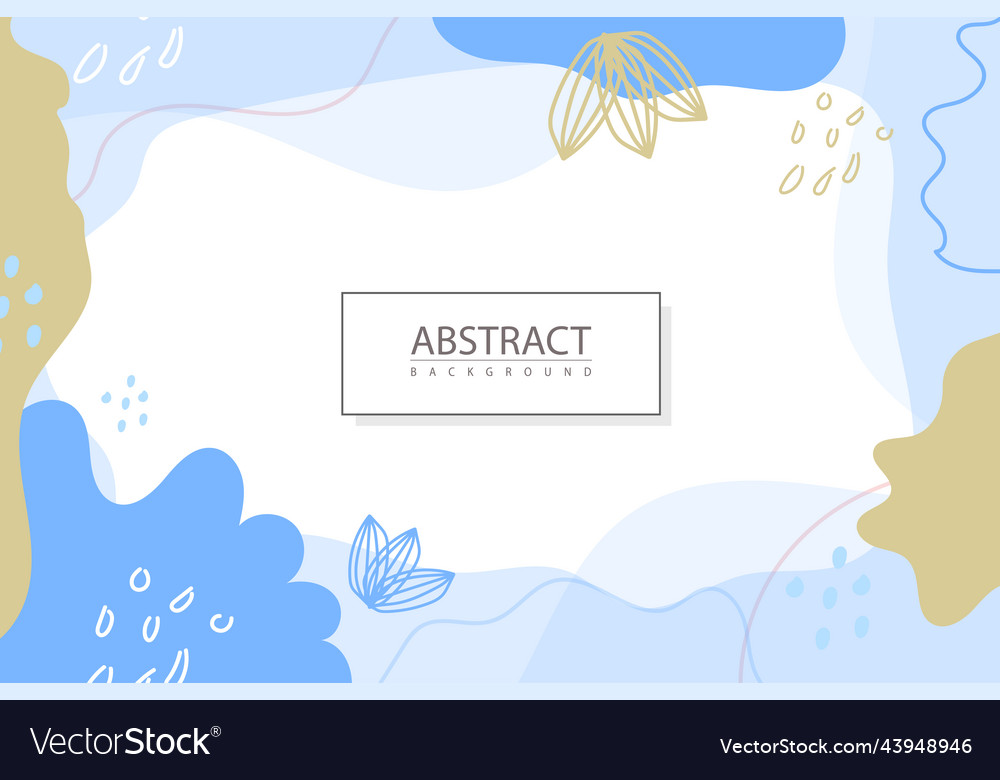 Hand drawn abstract background Royalty Free Vector Image