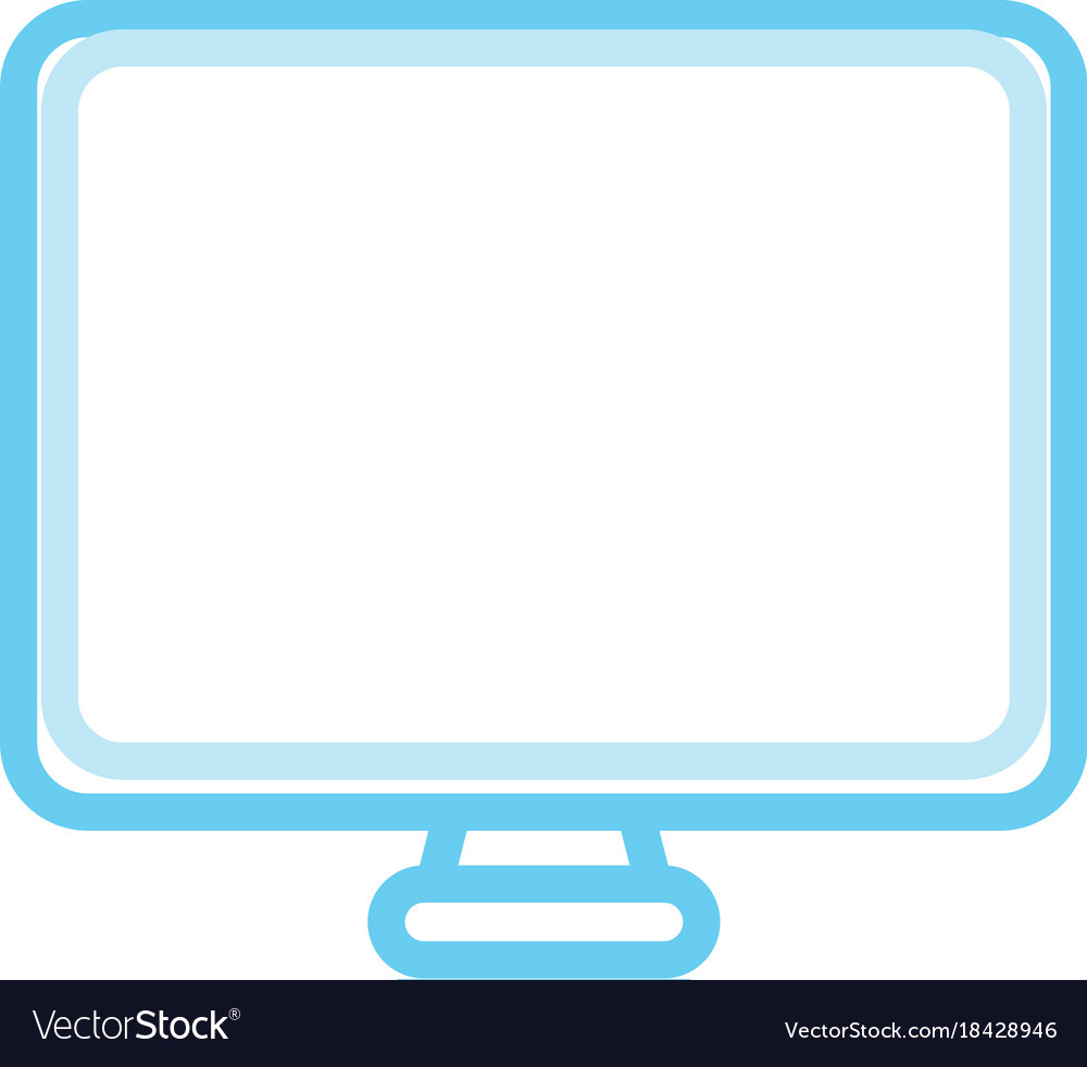 Screen Royalty Free Vector Image - VectorStock