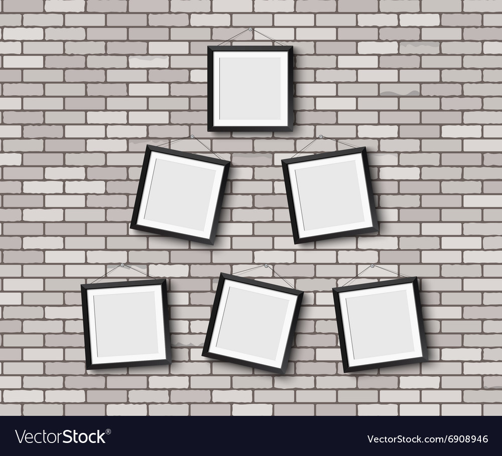 Set realistic frame Royalty Free Vector Image - VectorStock