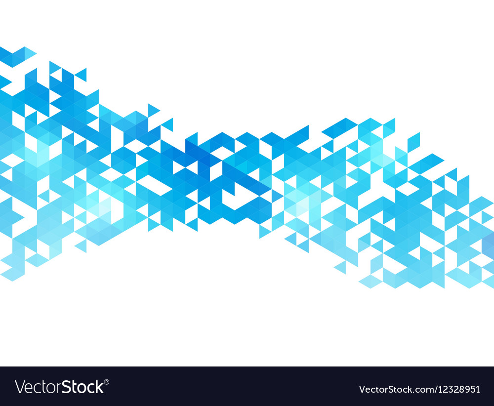Abstract triangles creative background Royalty Free Vector