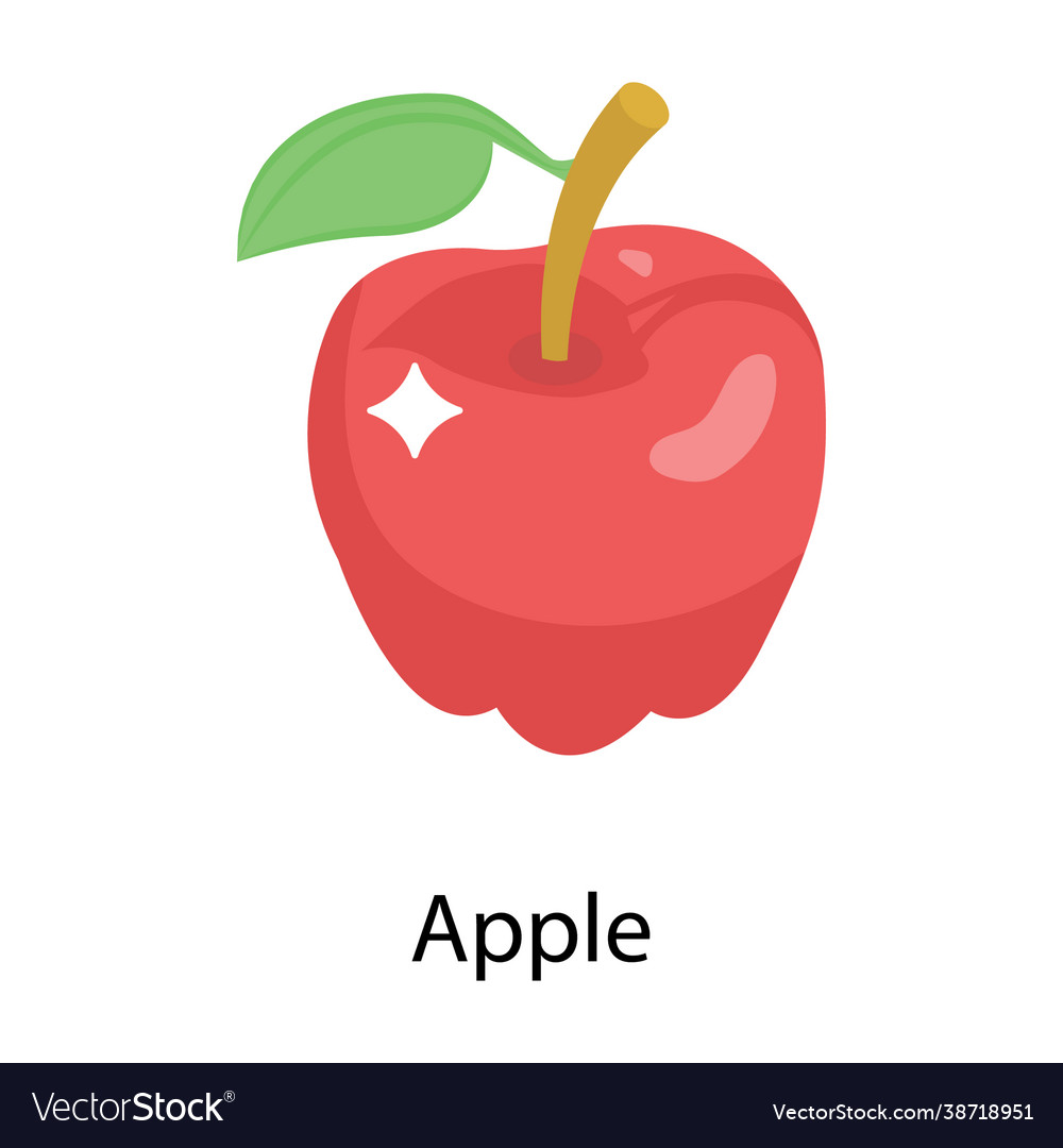 Apple Royalty Free Vector Image - VectorStock