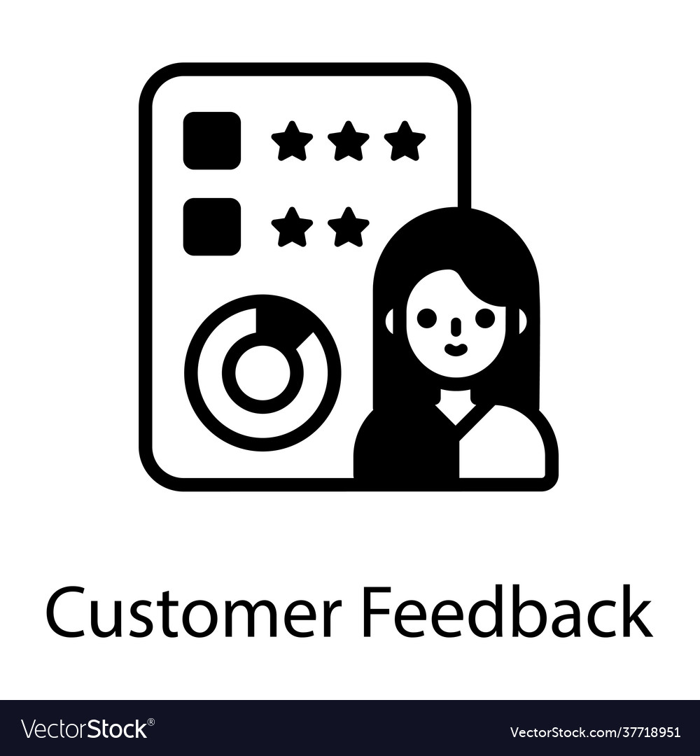 Customer feedback Royalty Free Vector Image - VectorStock