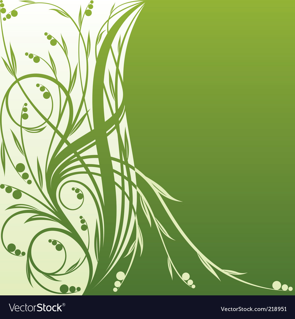 Green background Royalty Free Vector Image - VectorStock