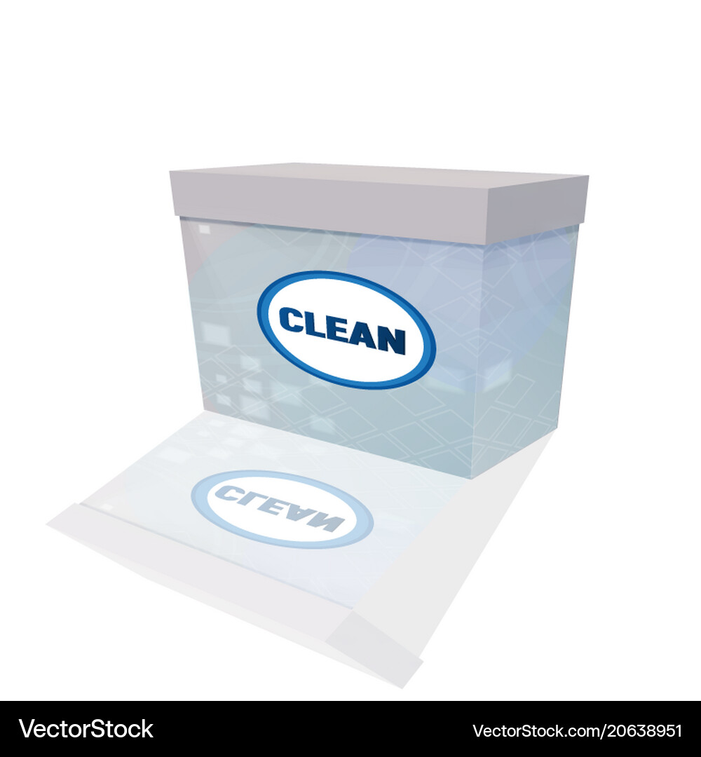 Packaging of washing powder Royalty Free Vector Image