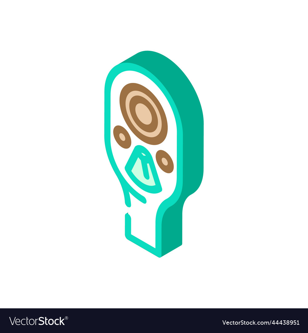 Socket wrench isometric icon Royalty Free Vector Image