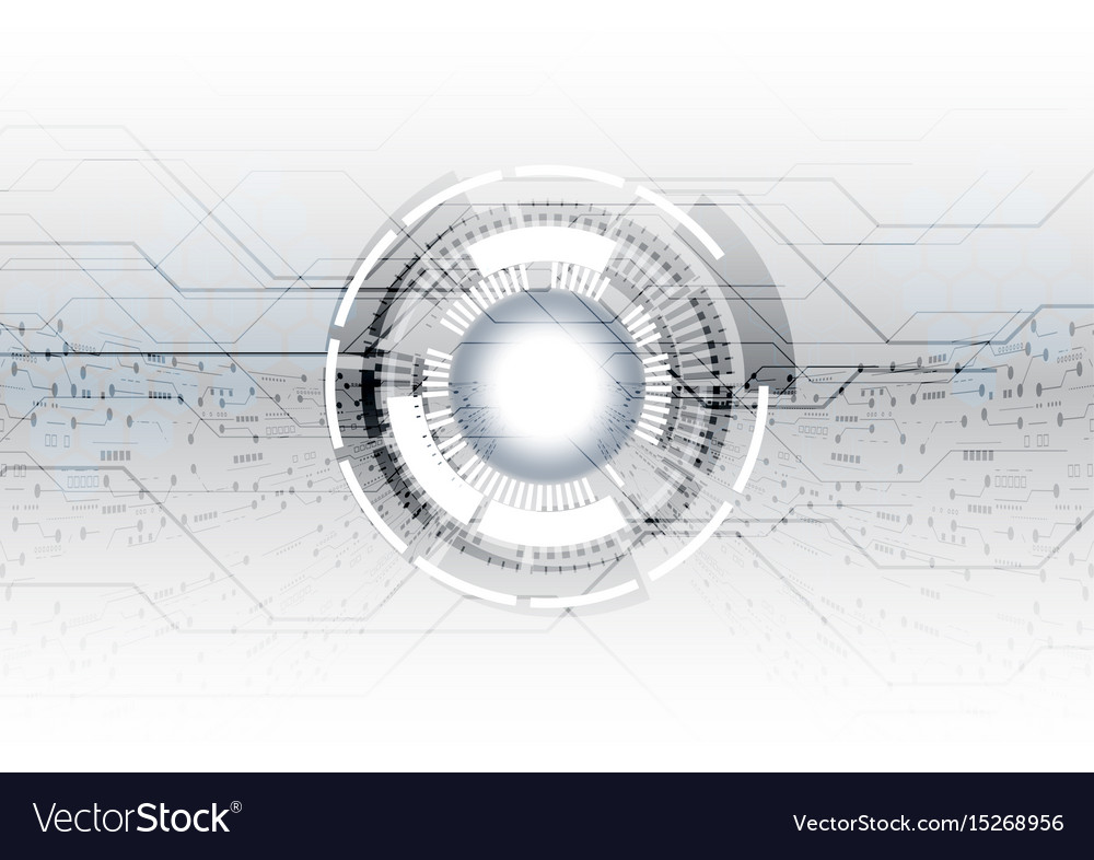 Background Abstract Technology Communication Data Vector Image