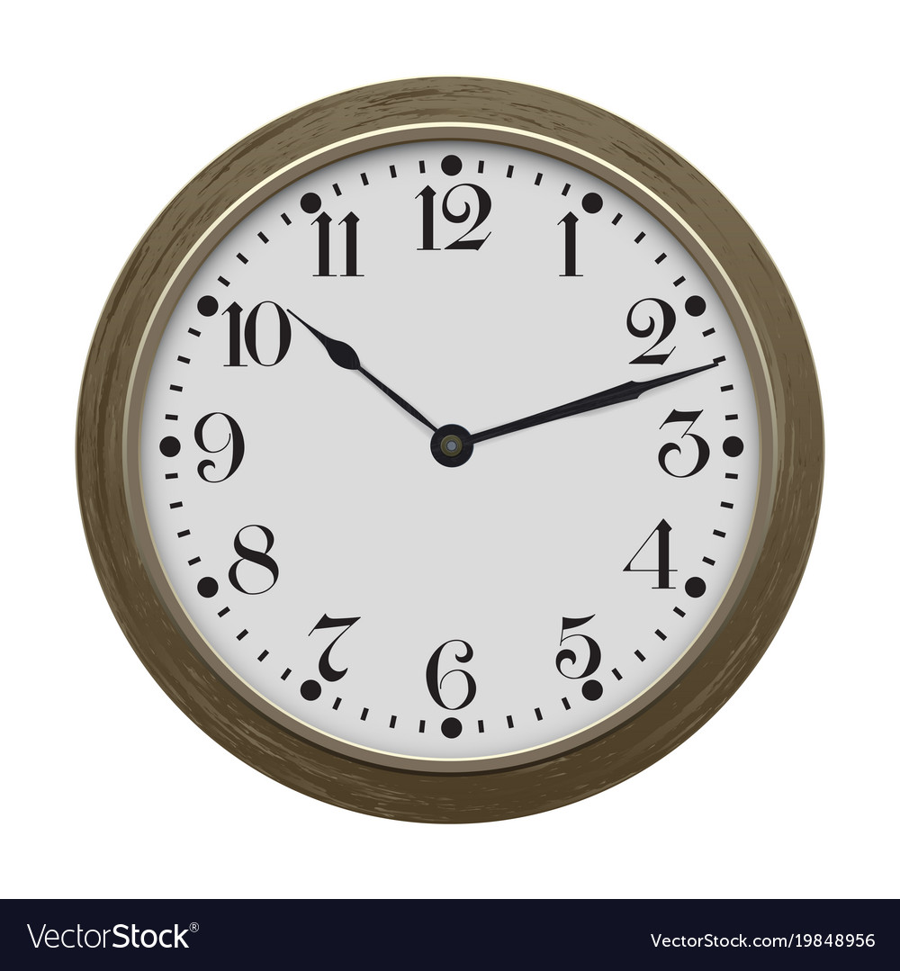 Clock Royalty Free Vector Image - VectorStock