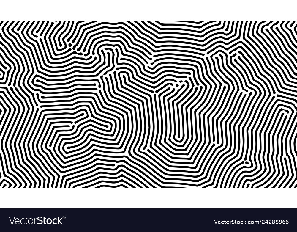 Diffusion reaction seamless pattern black Vector Image