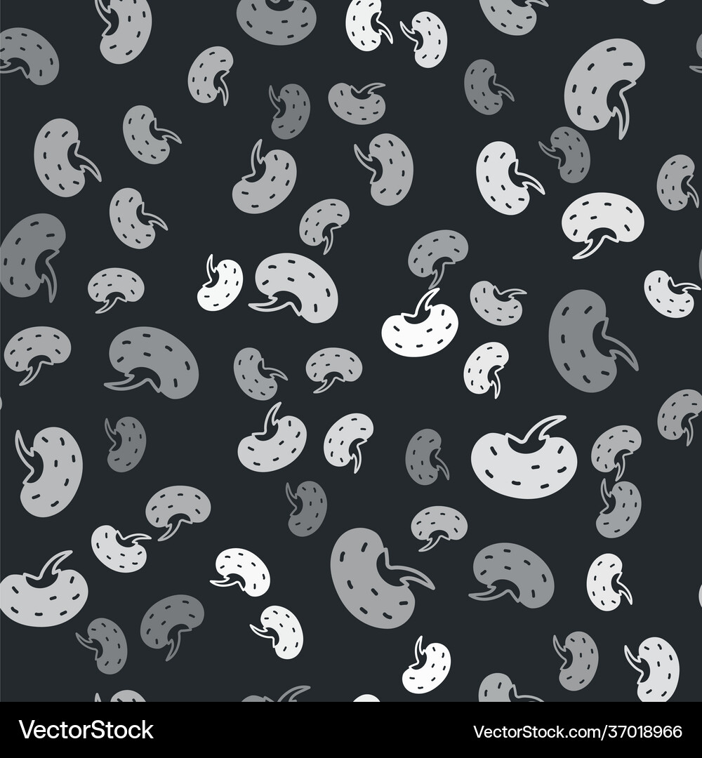 Grey seeds a specific plant icon isolated Vector Image