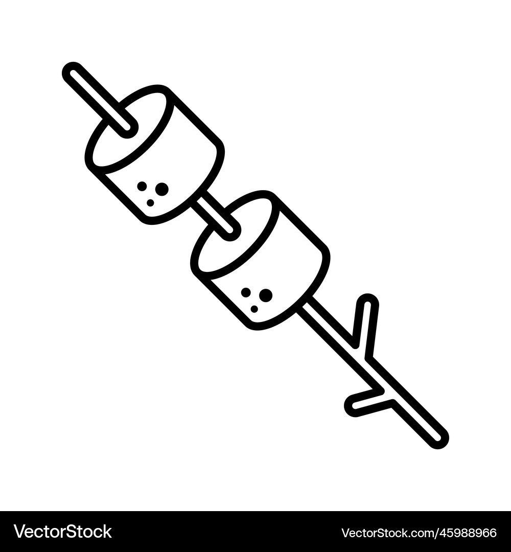 Roasting Marshmallow Clipart