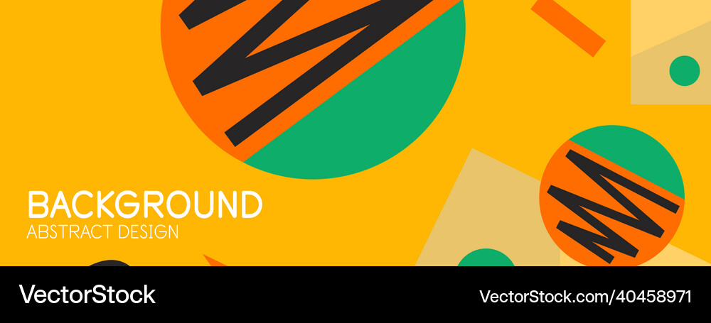 Abstract background with blocks lines geometric Vector Image