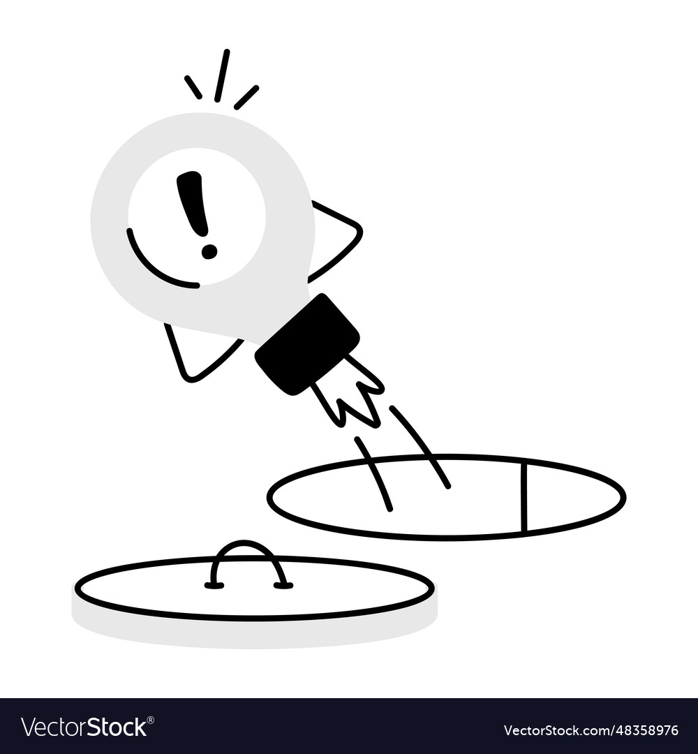 Bad idea Royalty Free Vector Image - VectorStock