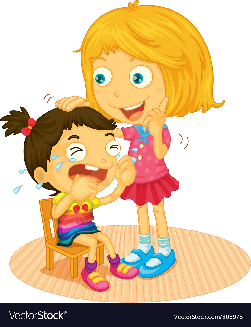 Crying Royalty Free Vector Image - VectorStock