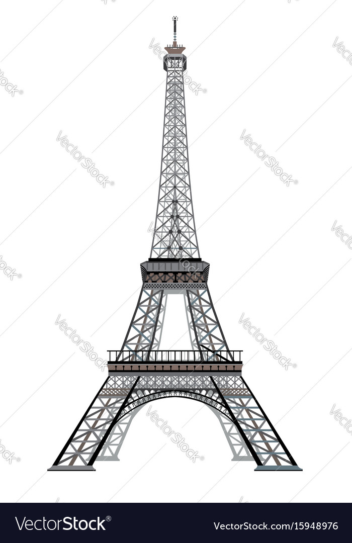 Eiffel tower Royalty Free Vector Image - VectorStock