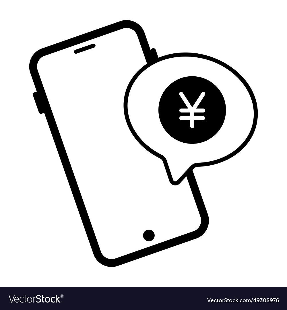 Mobile payment Royalty Free Vector Image - VectorStock