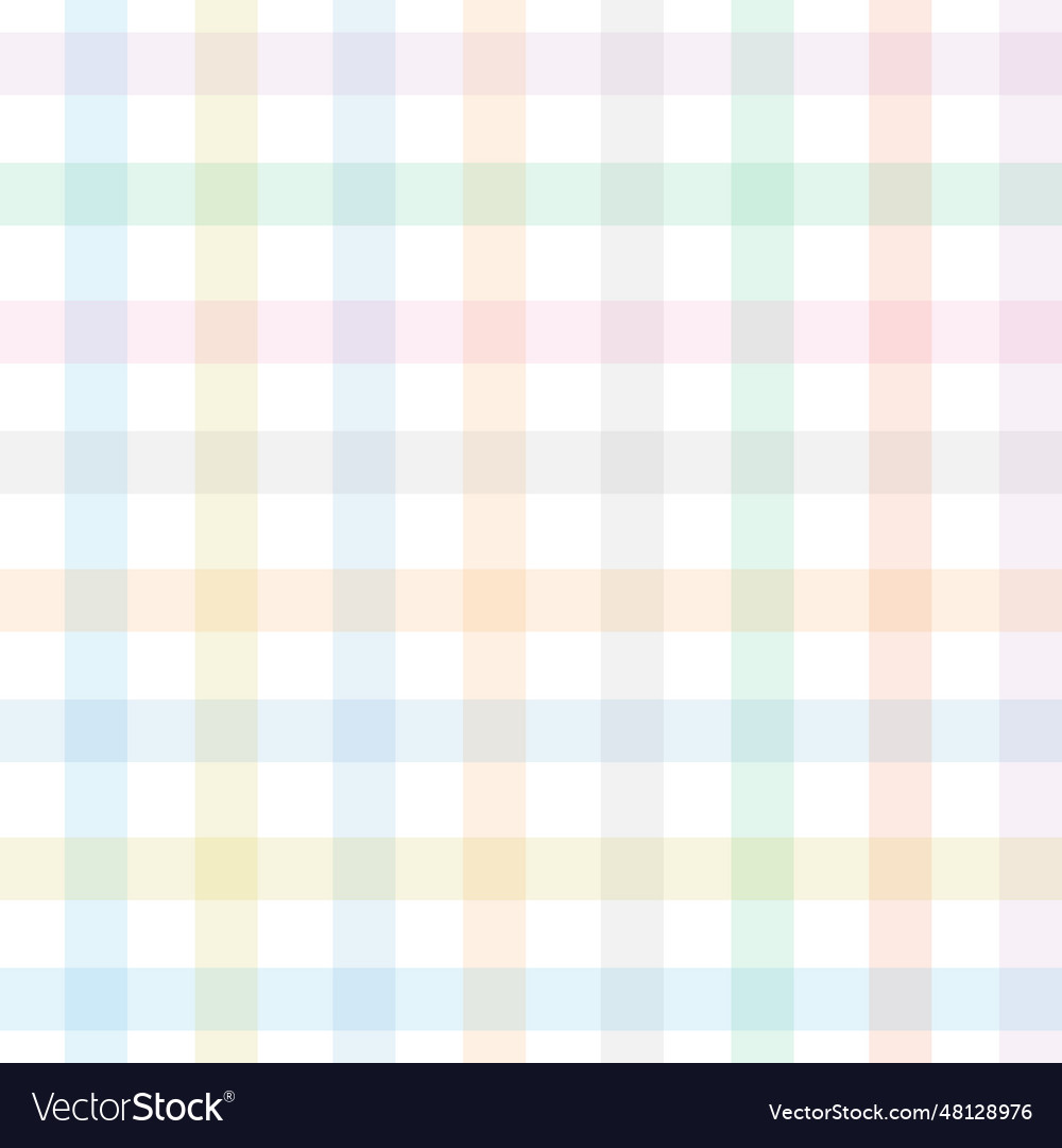 Multicolor seamless pattern checkered lines Vector Image