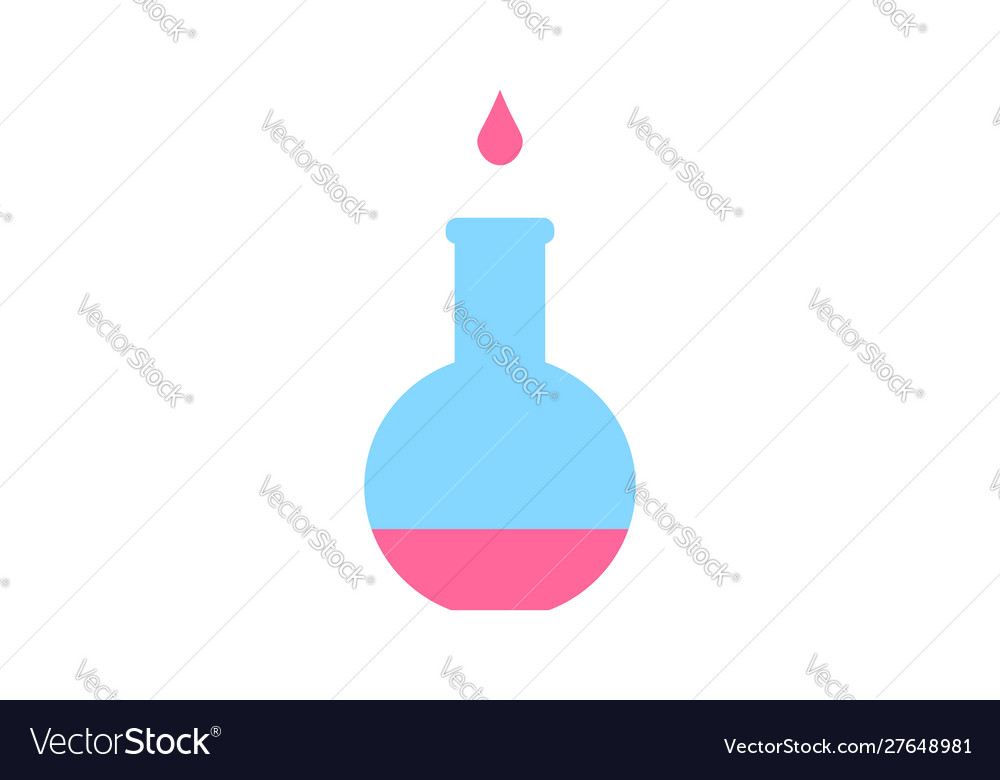 Flask icon design Royalty Free Vector Image - VectorStock